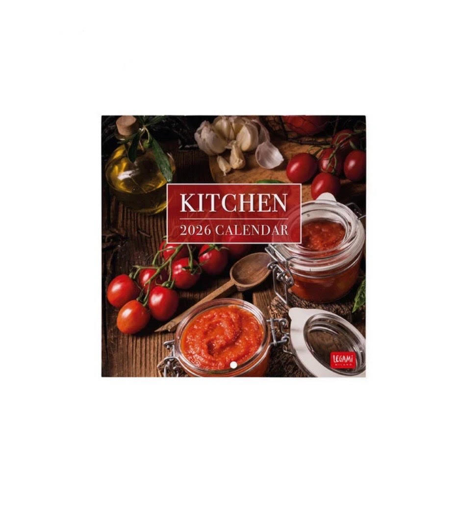 LEGAMI CALENDARIO DA PARETE - 2026 - 18X18 - KITCHEN - www.didalibri.com